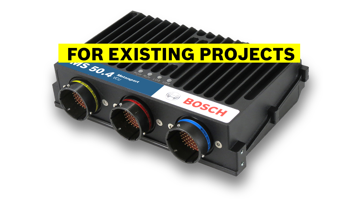 Vehicle Control Unit MS 50.4 | Bosch Motorsport